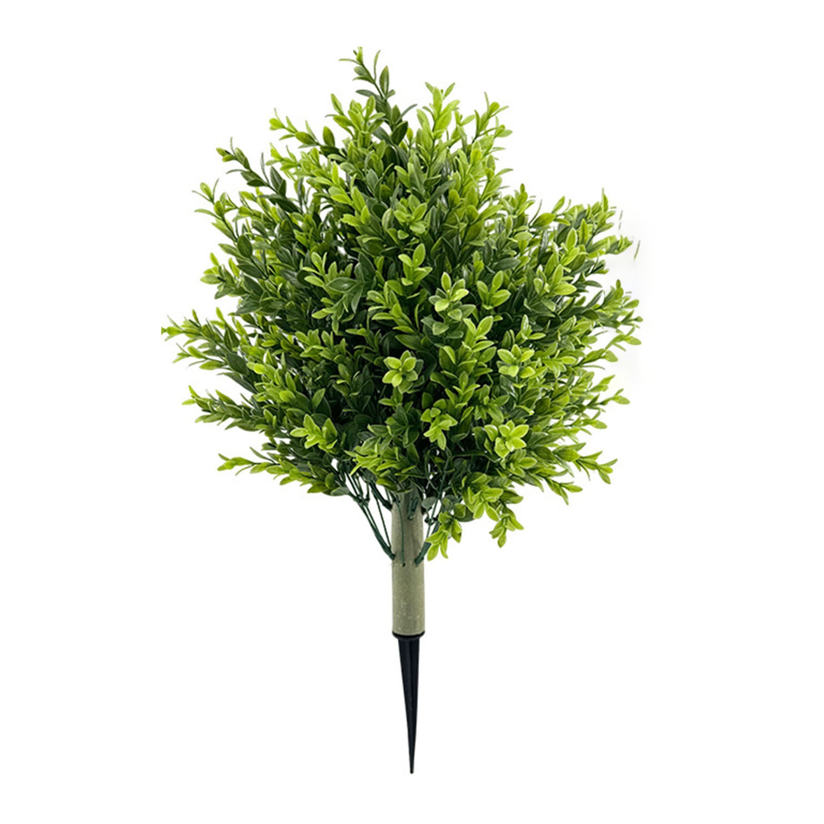 BigTiny Artificial Boxwood Topiary Ball Tree with Ground Stake UV ...
