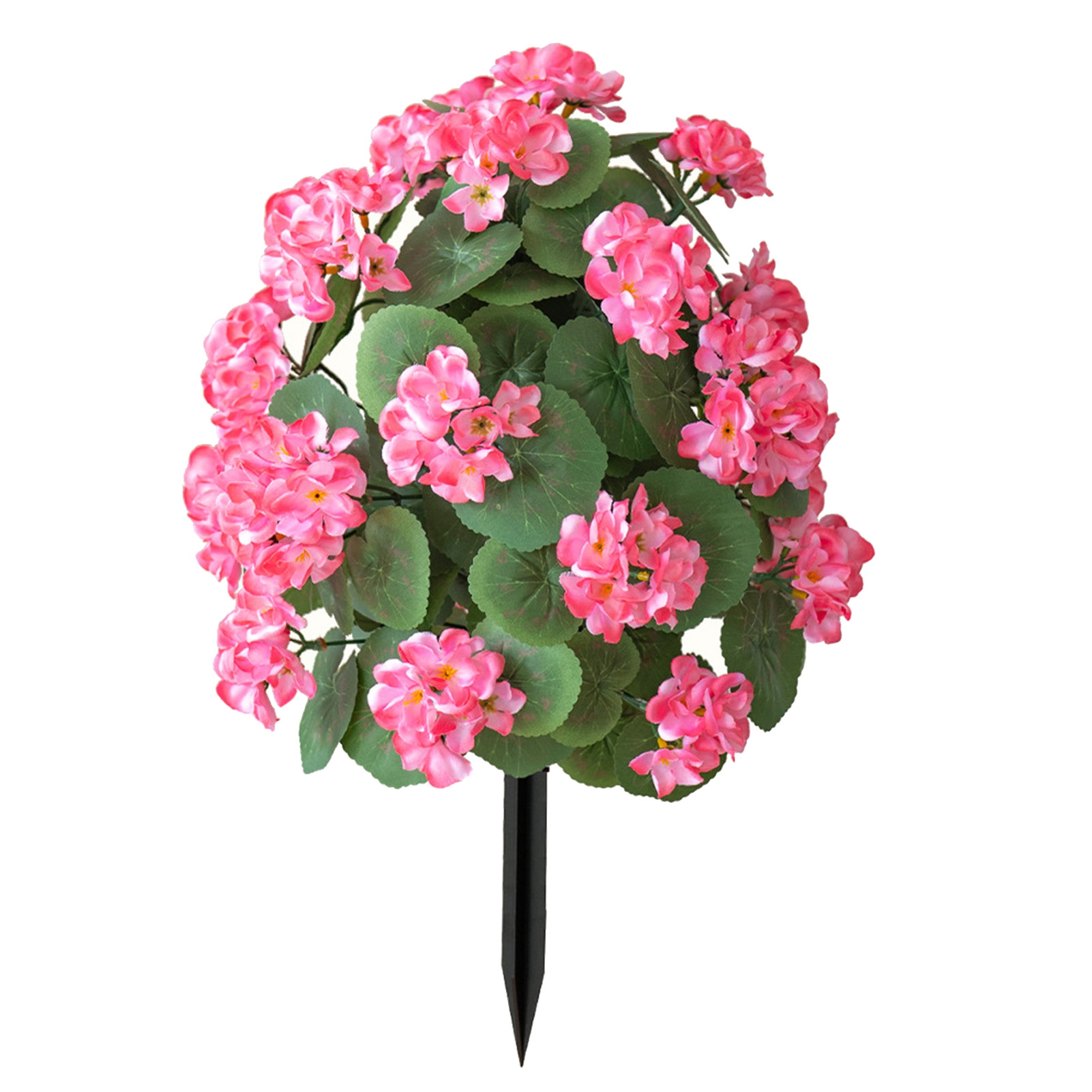 BigTiny Artificial Flower Shrub with Spike Faux Greenery Bush Tree with ...
