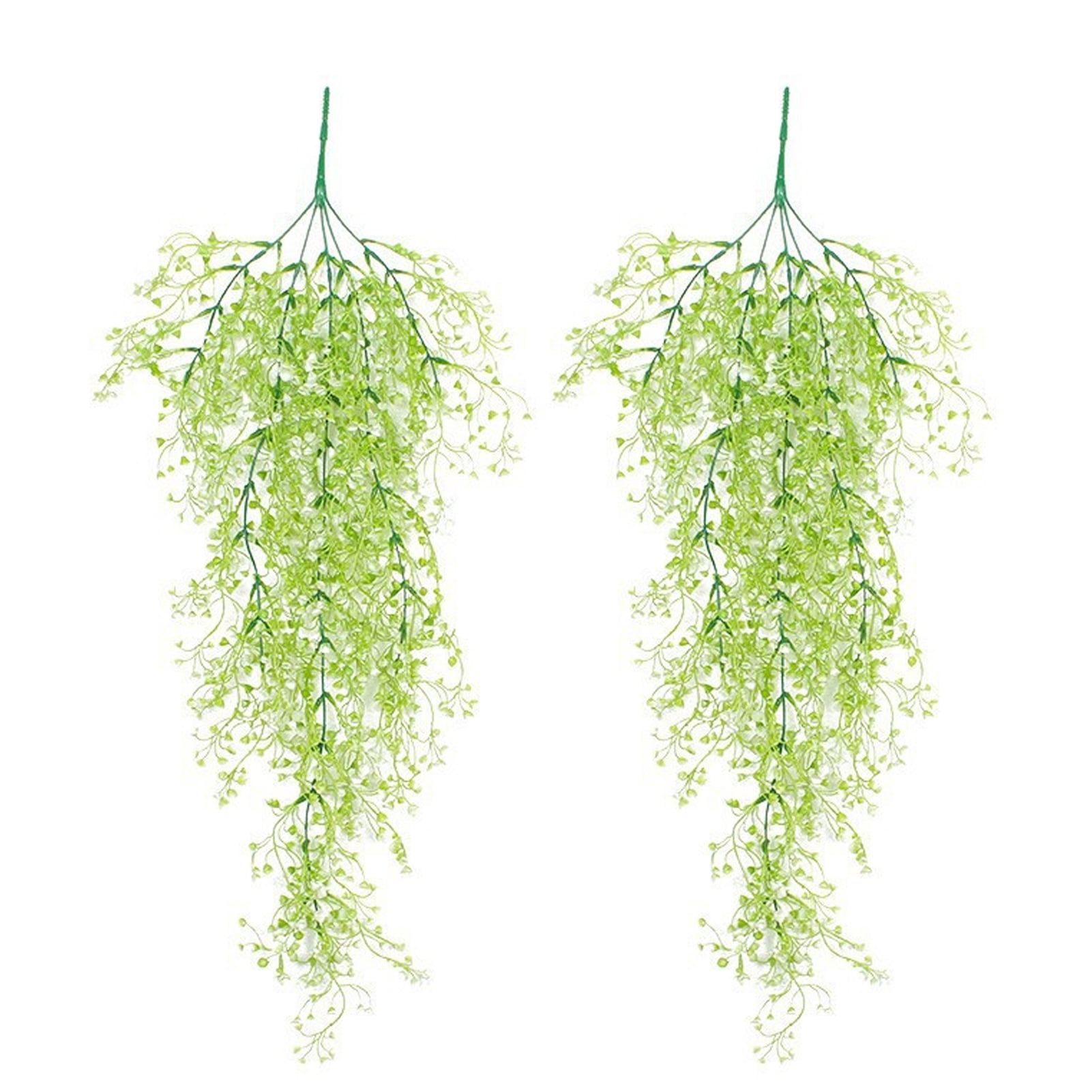 BigTiny Artificial Hanging Flowers for Outdoors UV Resistant Fake Vines ...