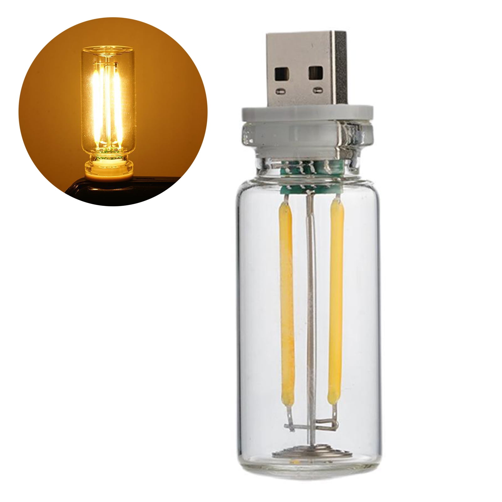 BigTiny Car Interior Night Light Touch Control USB Car Atmosphere Lamp ...