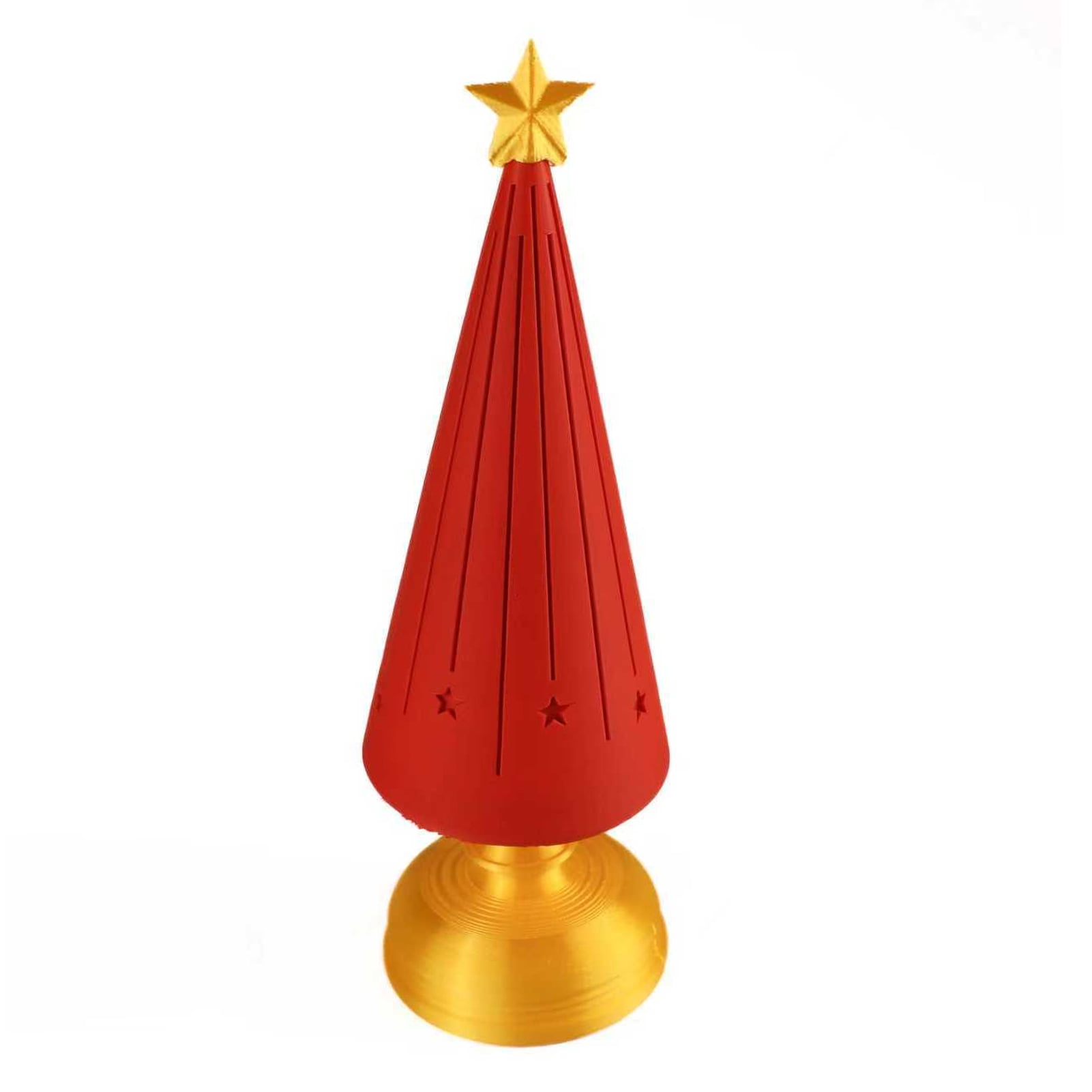 BigTiny Christmas Starry Tree Night Light 3D Printed Illuminated ...