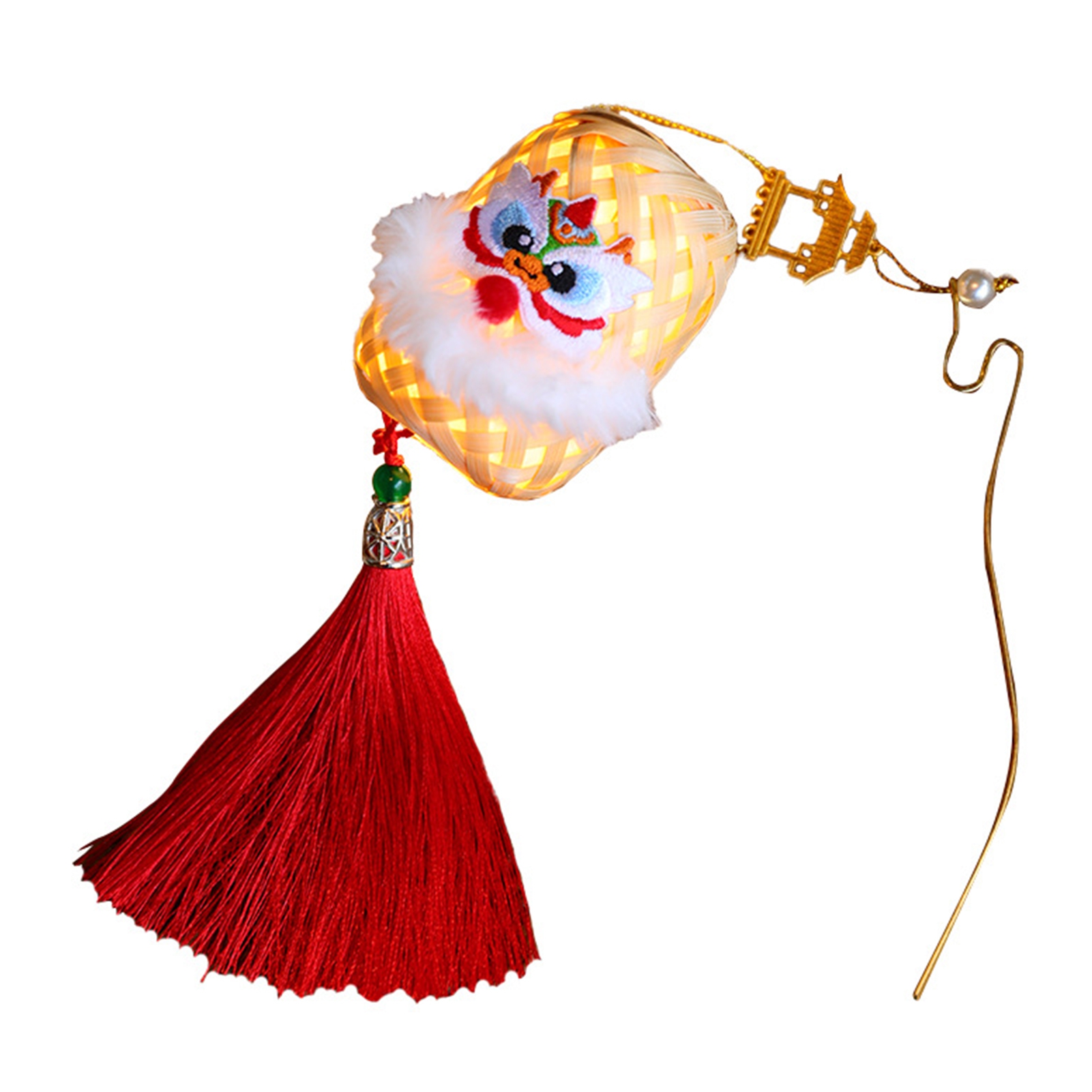 BigTiny DIY Bamboo Hand-Woven Lantern Handcrafted Traditional Chinese ...