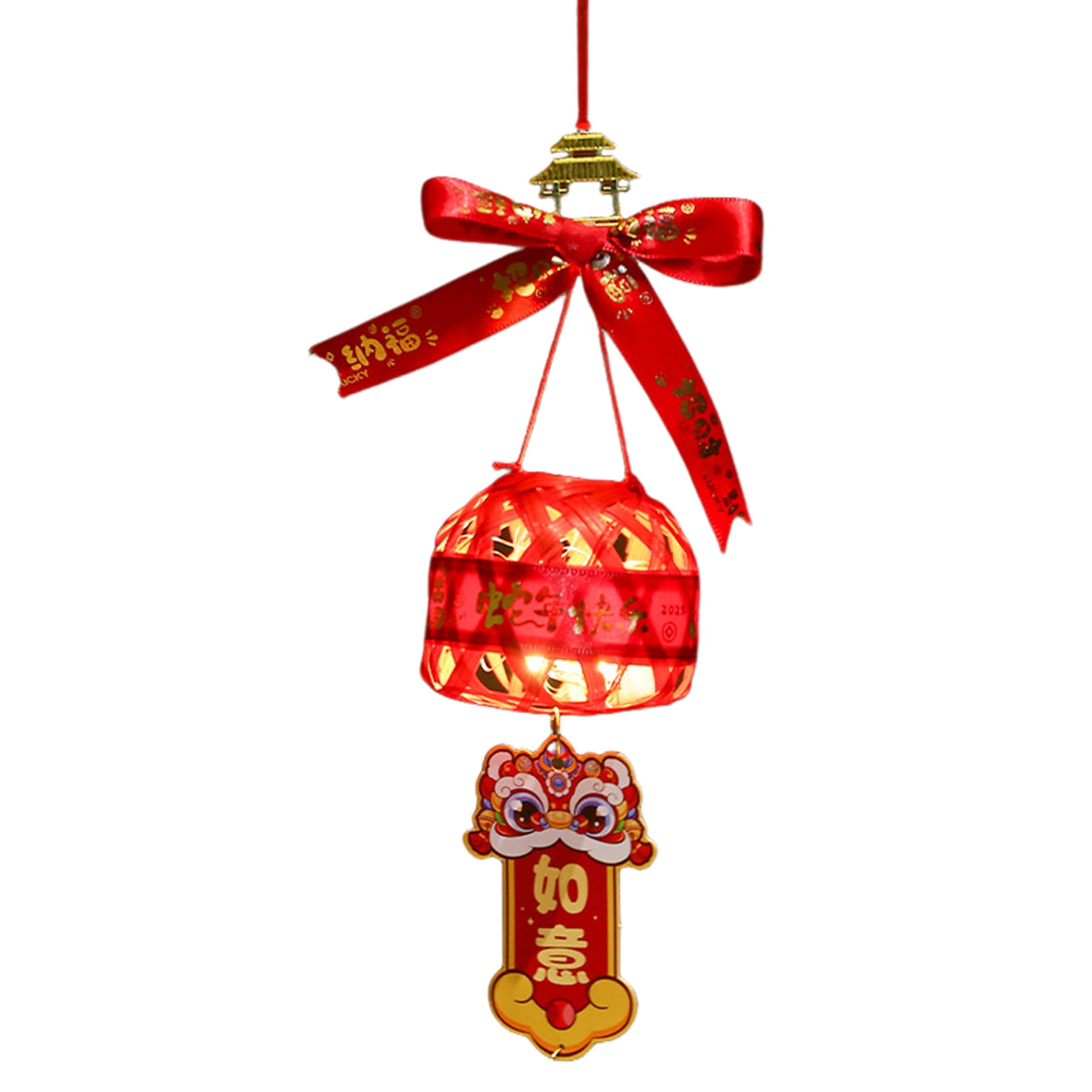 BigTiny DIY Bamboo Hand-Woven Lantern Handcrafted Traditional Chinese ...