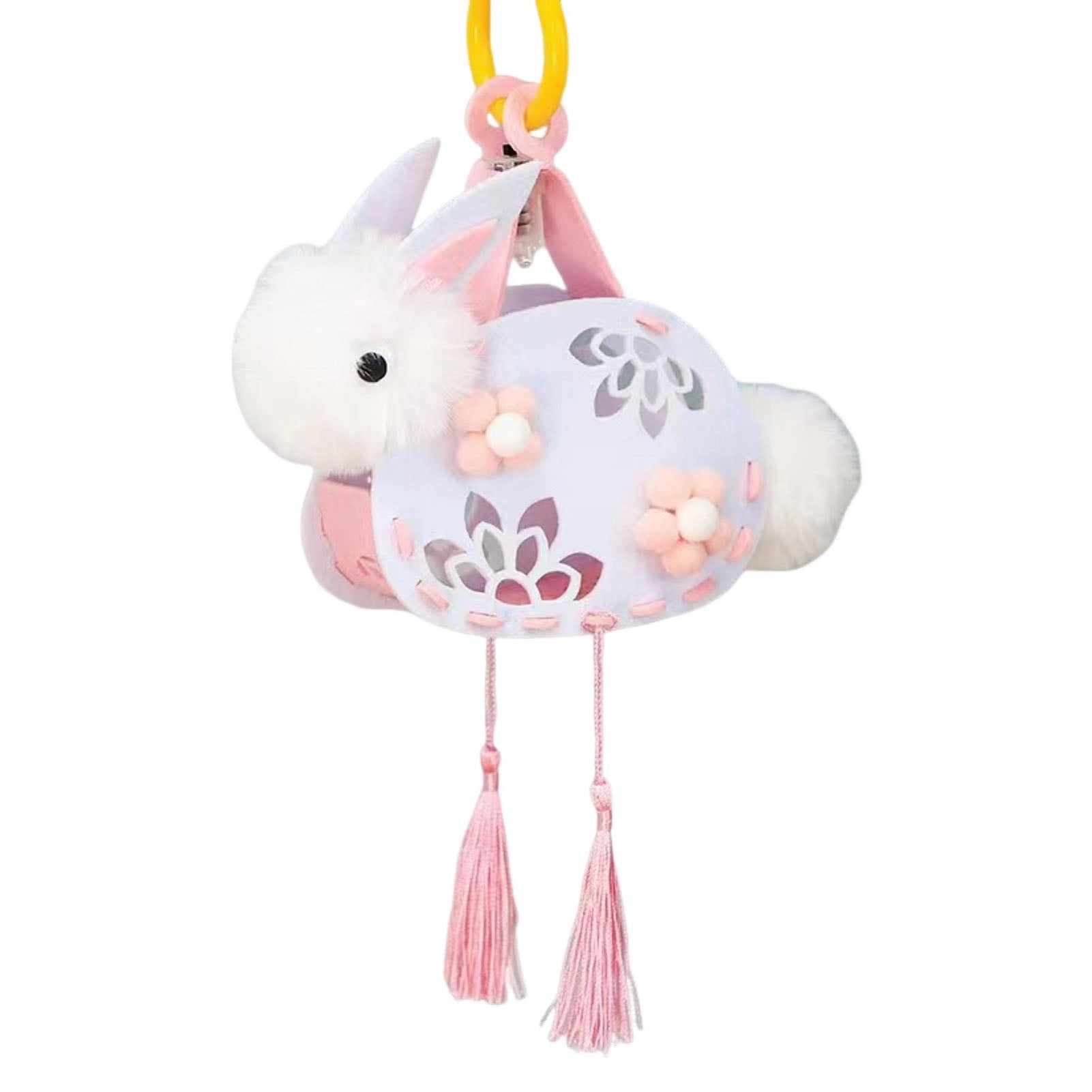 BigTiny DIY Rabbit Lantern Kit for Kids Handmade Plush Rabbit Handheld ...