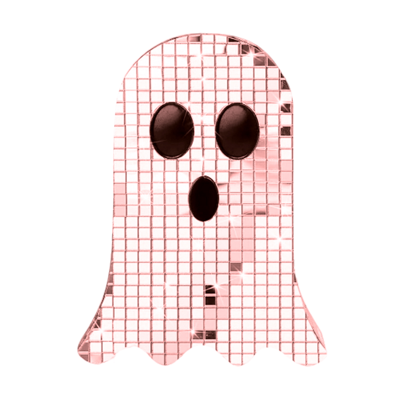 BigTiny Disco Ghost Statue Shiny Mirror Ghost Figurine Dazzling ...