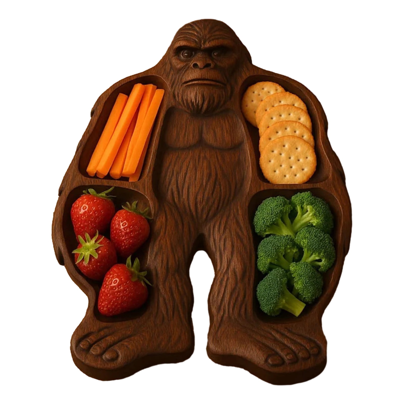 BigTiny Foot Shaped Charcuterie Platter Cheese Meats Fruit Serving Tray ...