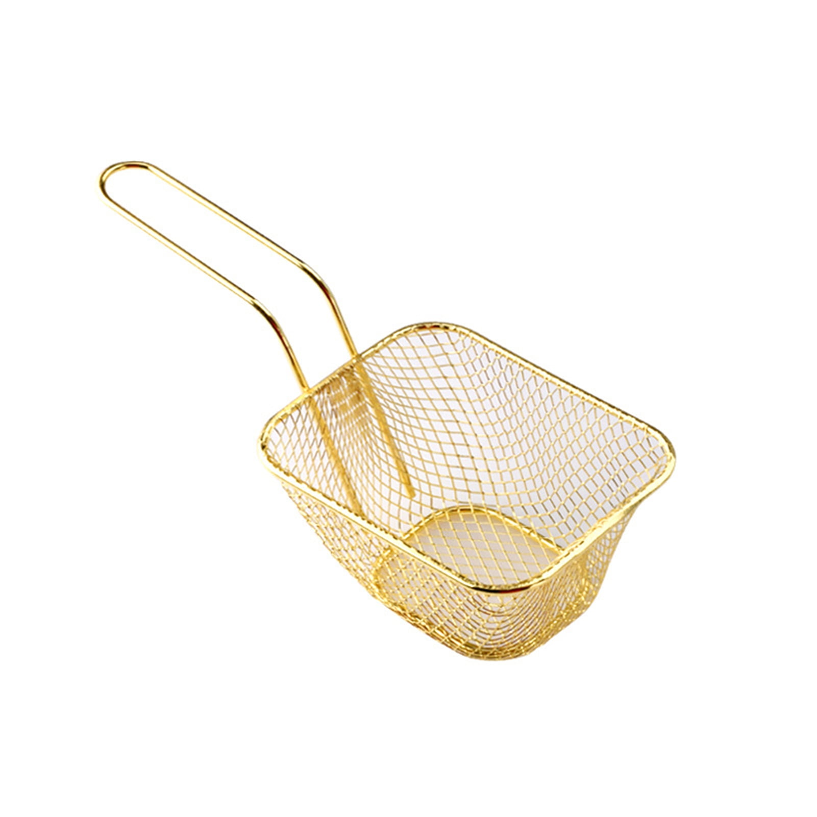 BigTiny French Fry Serving Basket Mini Chips Deep Fry Baskets Stainless ...
