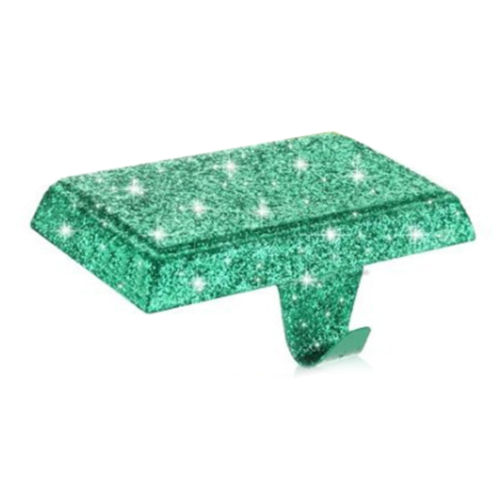 BigTiny Glitter Christmas Stocking Holder Xmas Stocking Hanging Hook ...