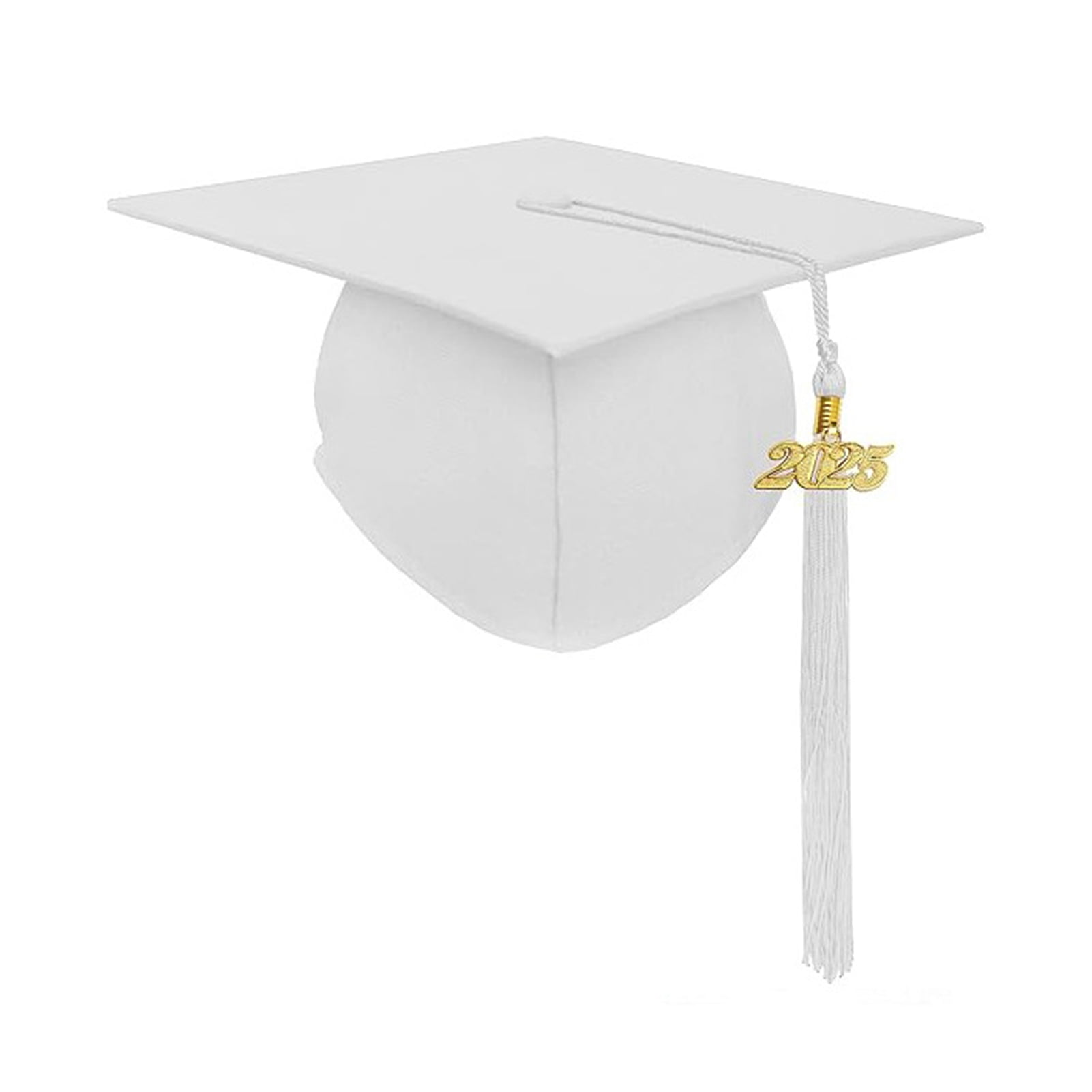 BigTiny Graduation Cap with 2025 Tassel Unisex Adult Matte Graduation ...