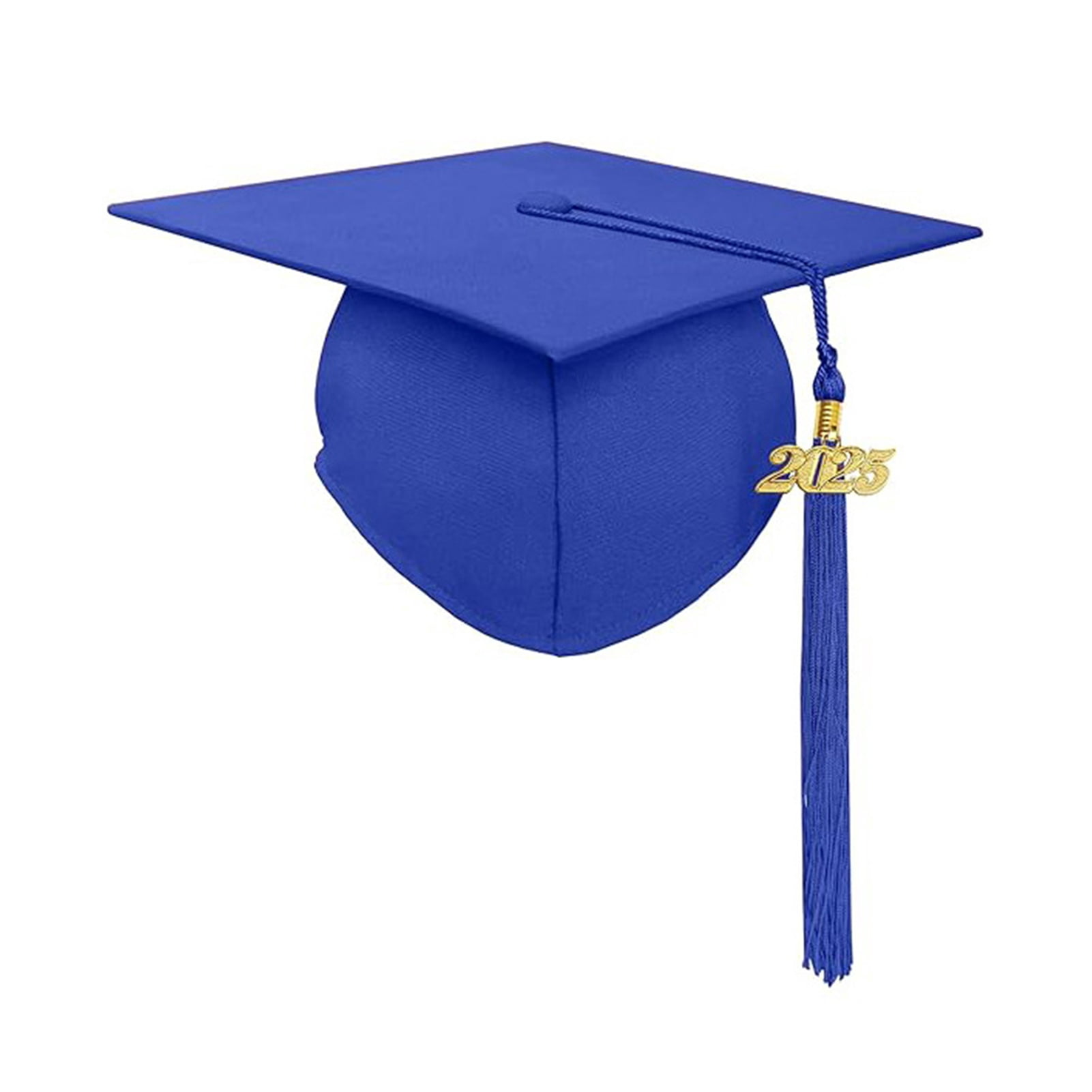 BigTiny Graduation Cap with 2025 Tassel Unisex Adult Matte Graduation ...