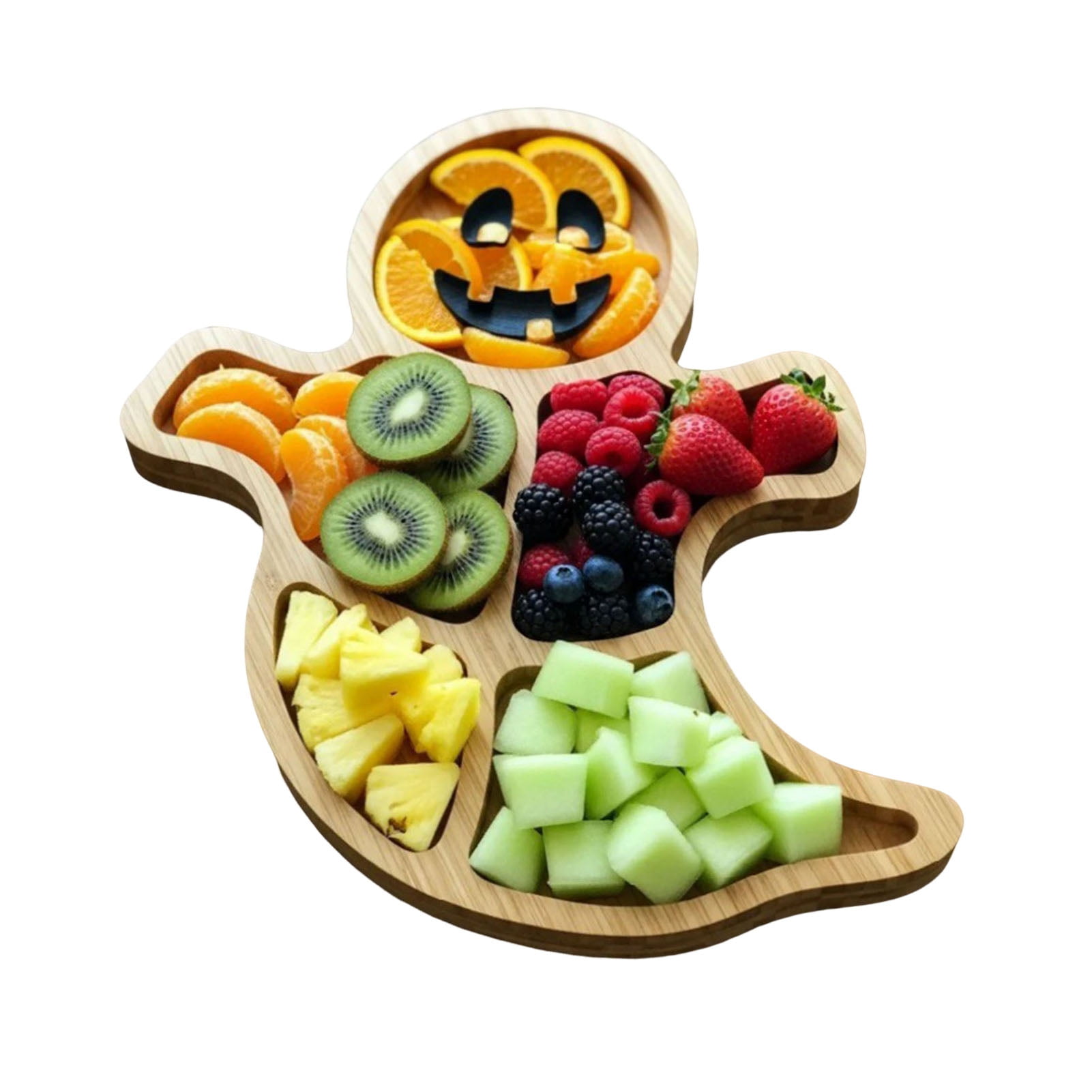 BigTiny Halloween Charcuterie Board Wooden Serving Tray with Spooky ...