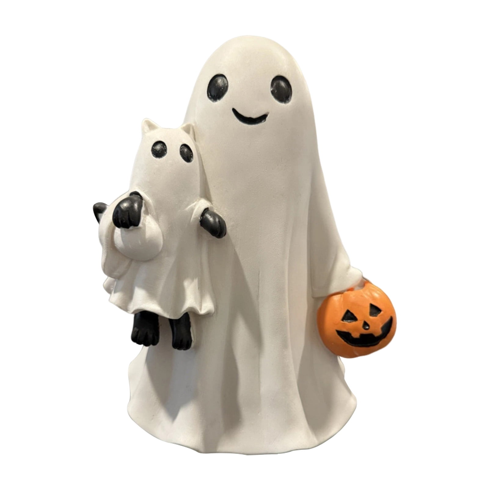 BigTiny Halloween Ghost Statue Mini Resin Figurine Cute Funny Cartoon ...