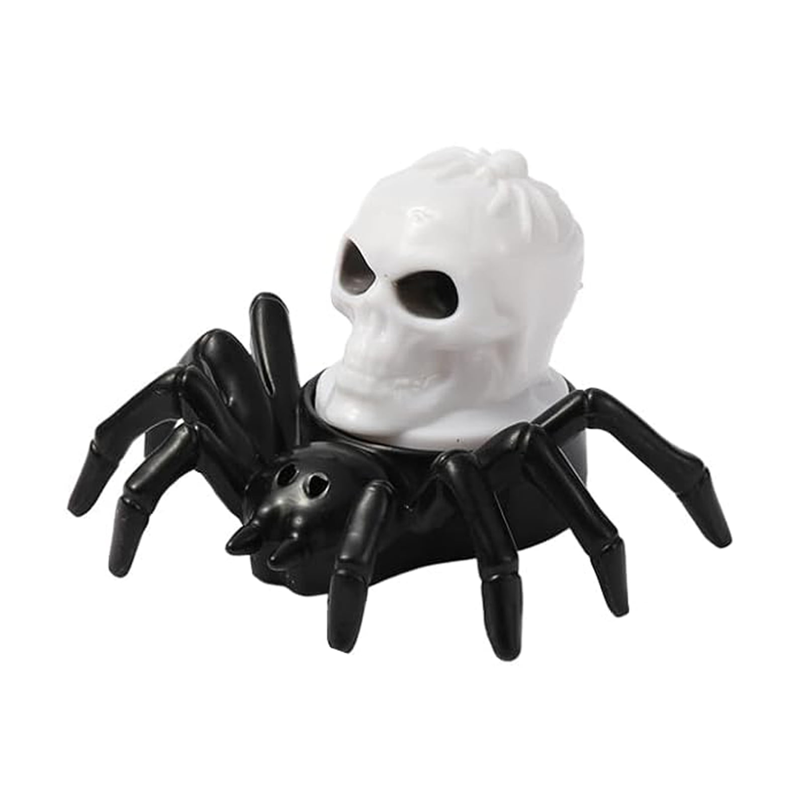 BigTiny Halloween Spider Tea Lights LED Flameless Spider Candle Holder ...