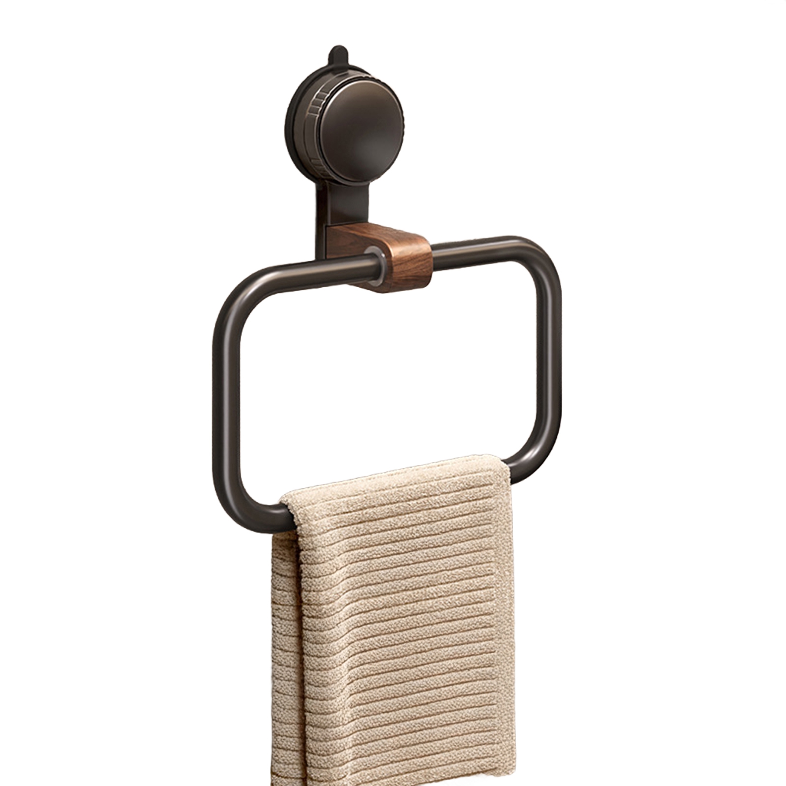 BigTiny Hanging Towel Rack Suction Cup Design Strong Load-bearing ...