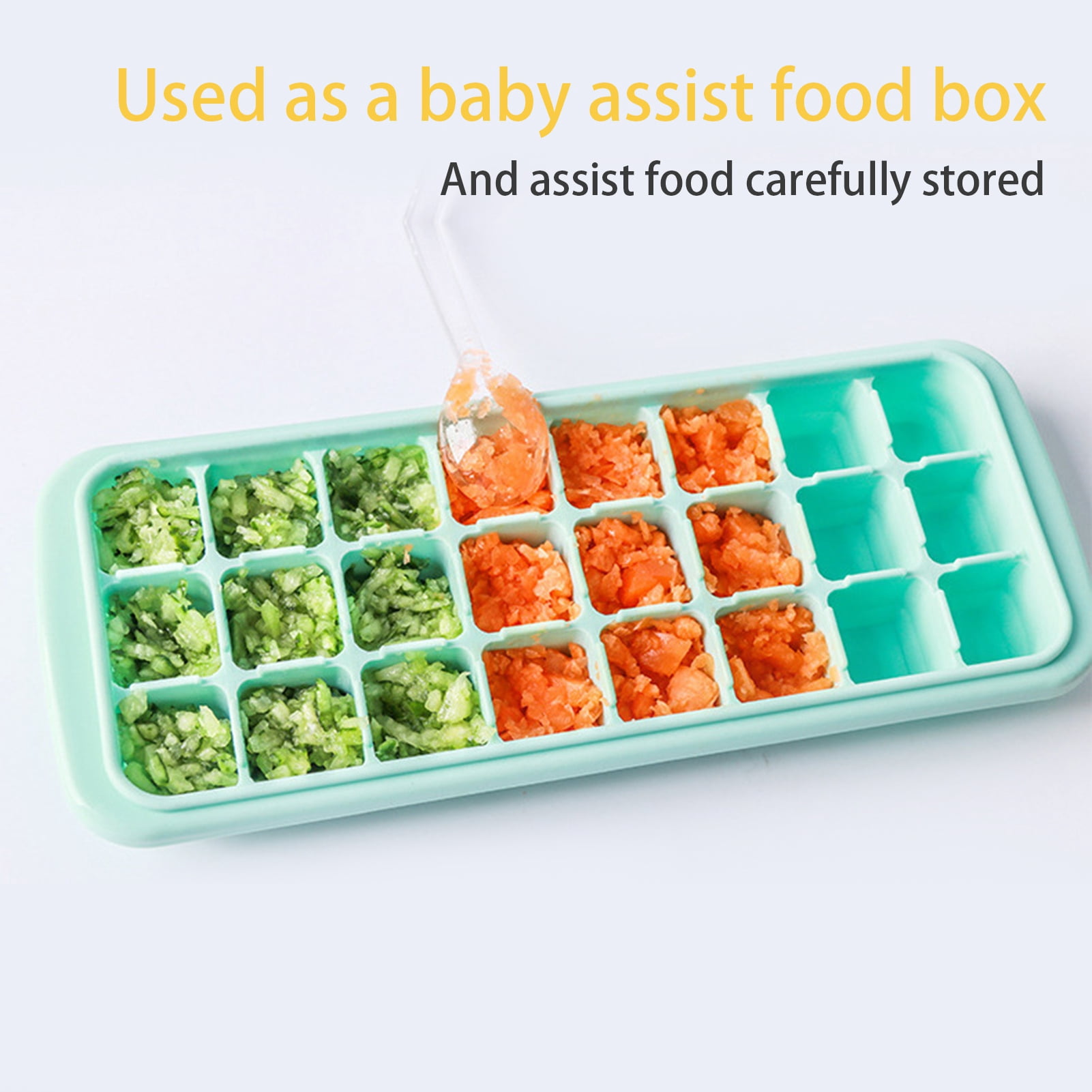 BigTiny Ice Cube Mold Food Grade Reusable Silicone Summer Household Bar ...