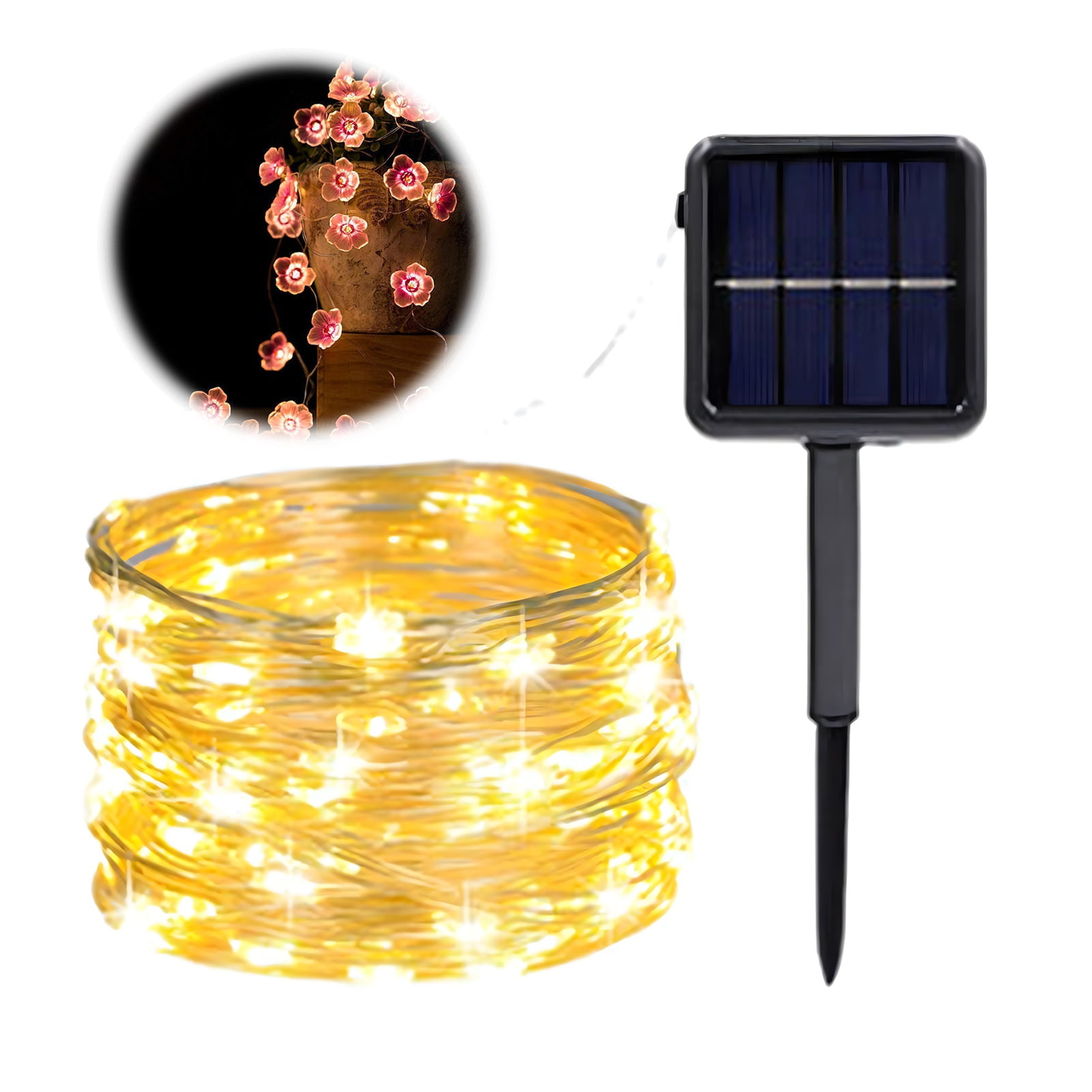 BigTiny LED String Light Sea Animals Butterfly Bee Flower Fairy Lights ...