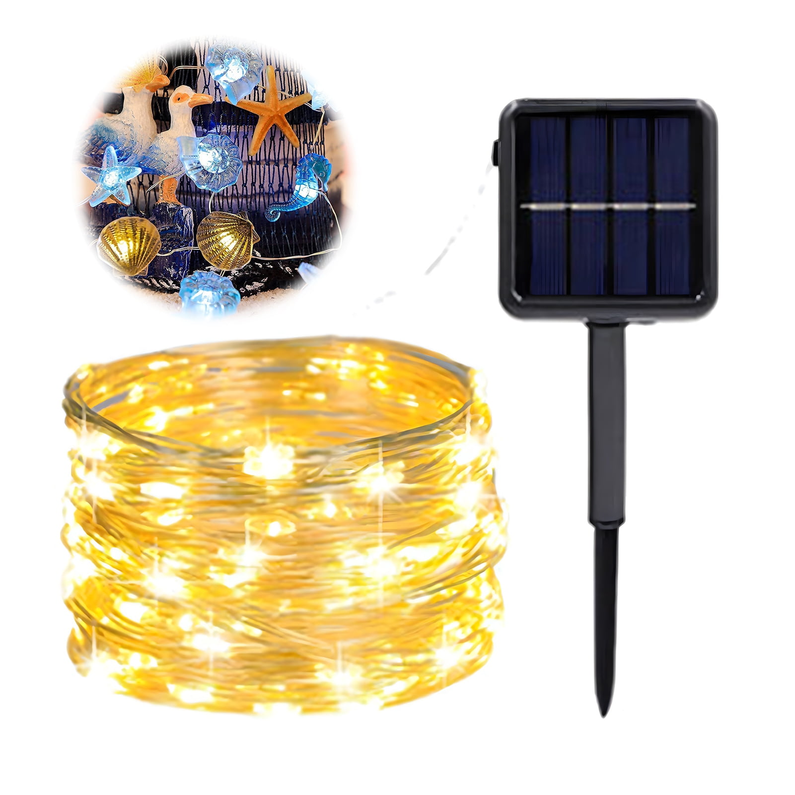 BigTiny LED String Light Sea Animals Butterfly Bee Flower Fairy Lights ...