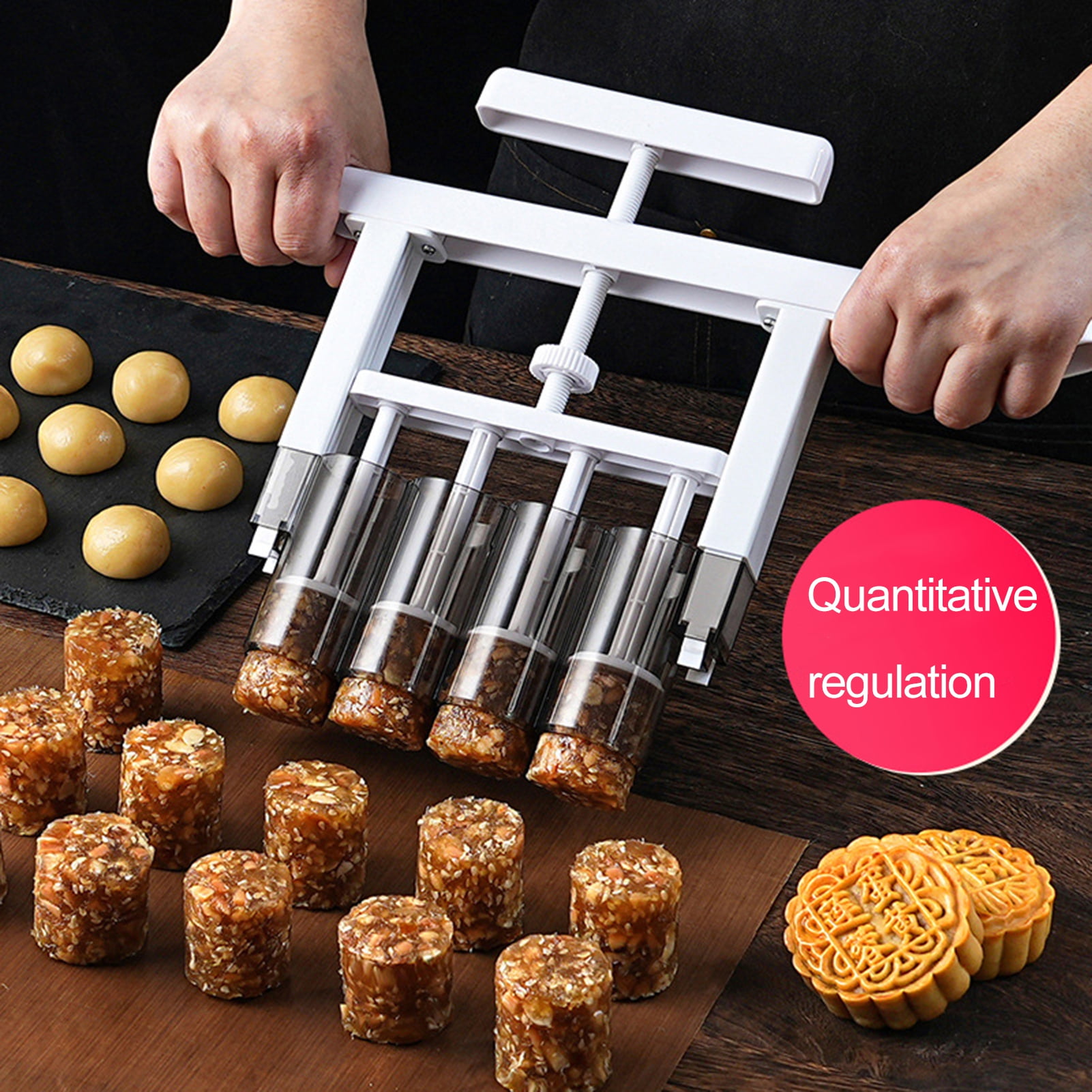 BigTiny Mooncake Filling Dispenser Food Grade Plastic DIY Moon Cake ...