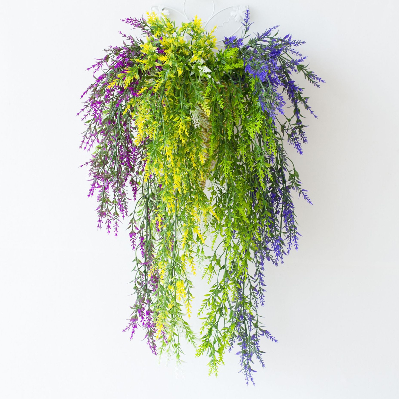 BigTiny Non-Watering No Withering Anti-fade Realistic Fake Vine DIY ...
