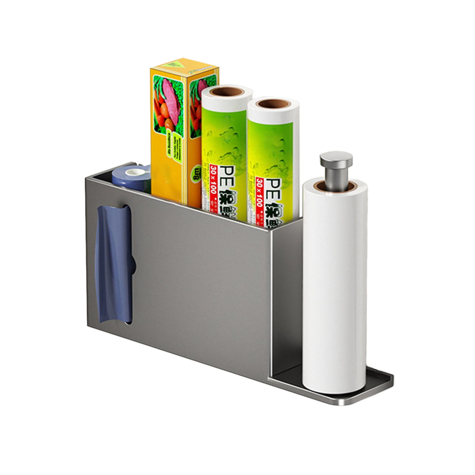 BigTiny Roll Paper Holder Refrigerator Storage Rack Strong Load-bearing ...