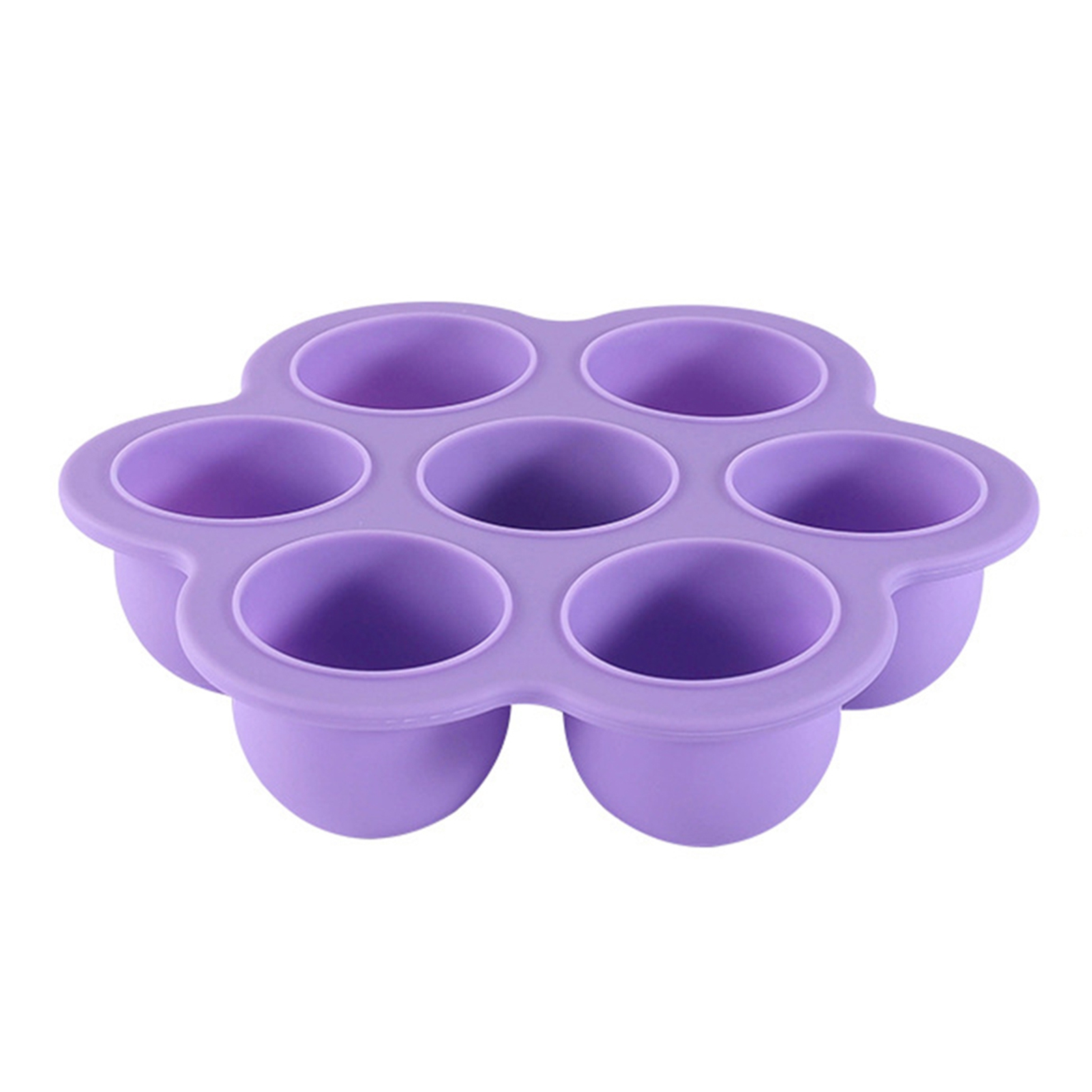 BigTiny Silicone 7-Hole Cake Mold Food Grade DIY Dessert Pan for Ice ...