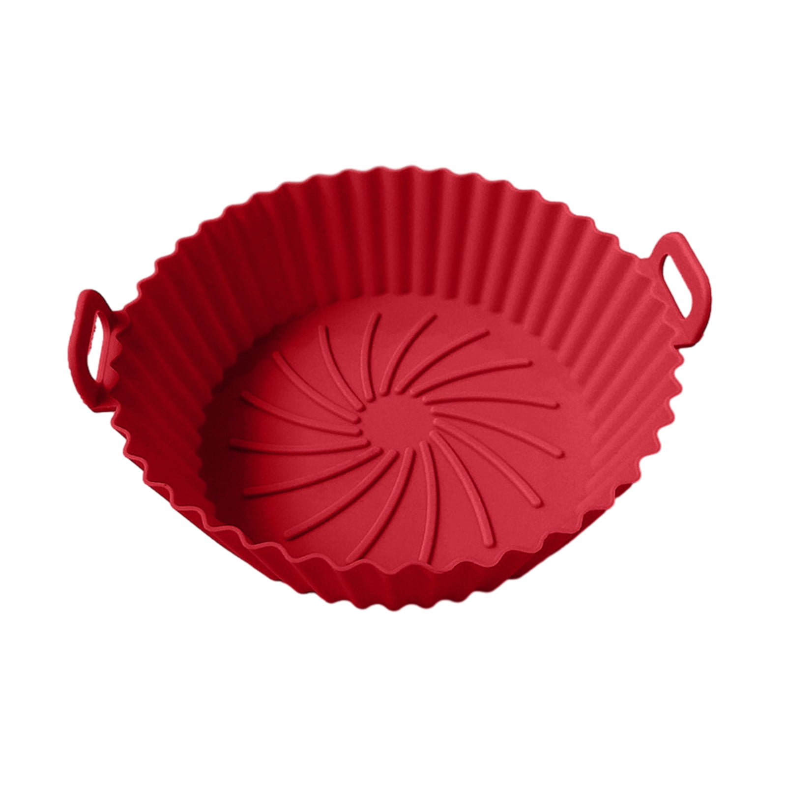 BigTiny Silicone Air Fryer Liner Round Non-Stick Air Fryer Basket High ...