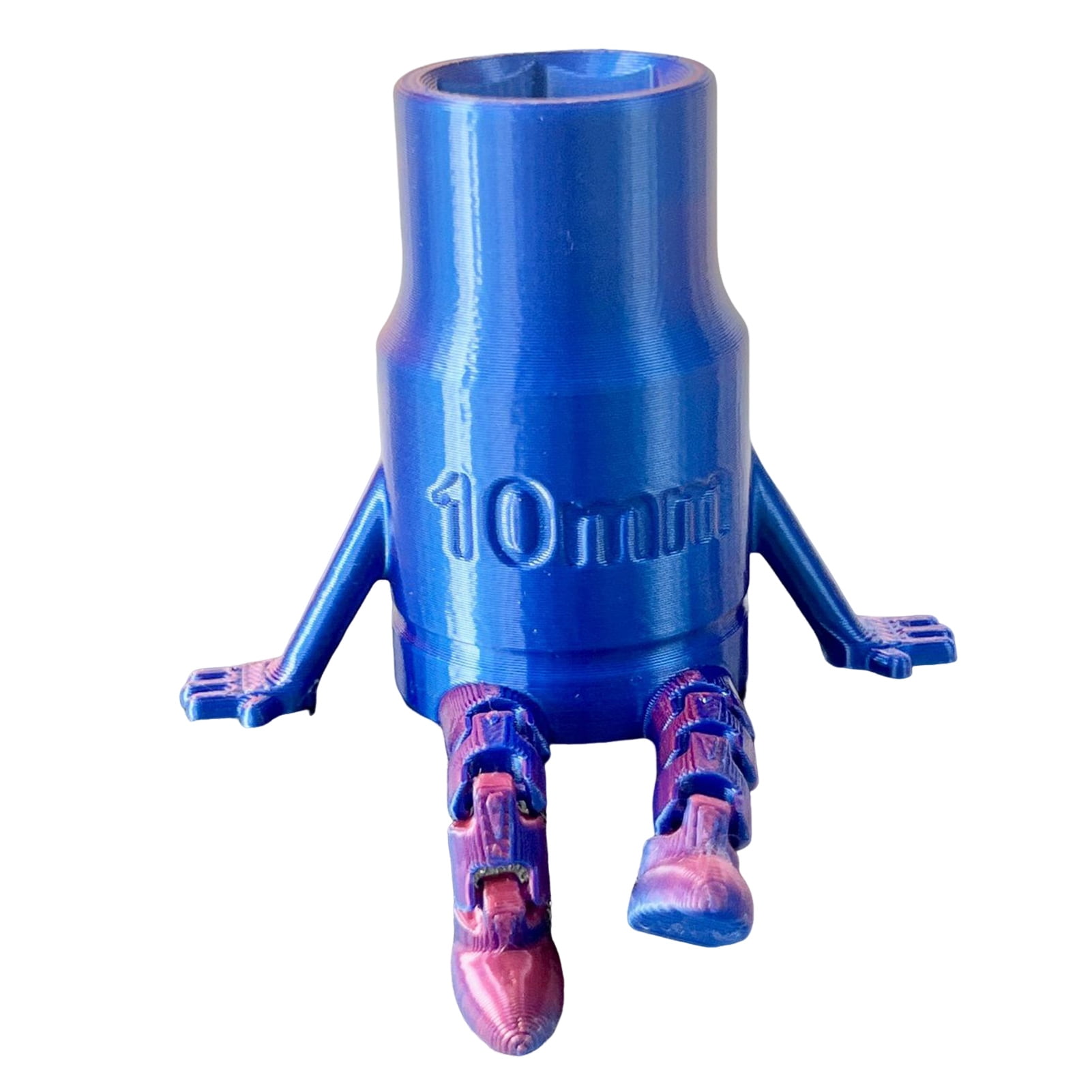BigTiny Socket Buddy 3D Printed Socket Figure with Articulated Legs ...