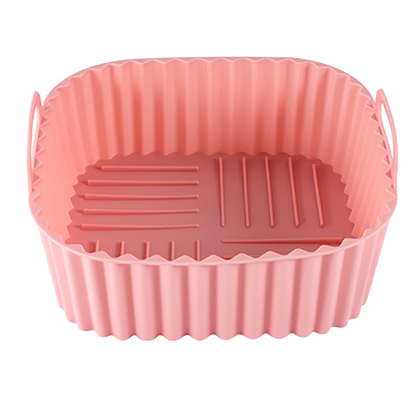 BigTiny Square Air Fryer Liner Silicone Baking Mat 6.7 Inch Non-Stick ...