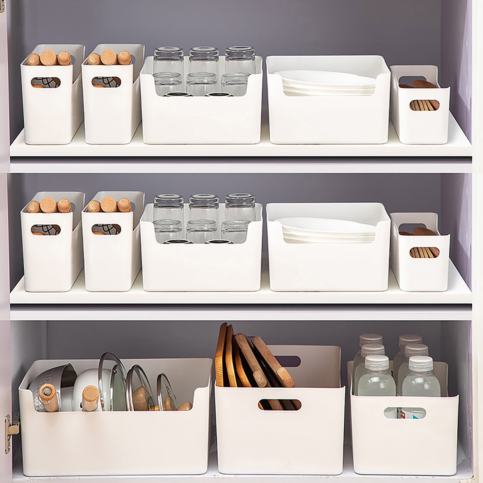 BigTiny Plastic Versatile Kitchen Organizer, Cosmetic Stationery Sundry ...
