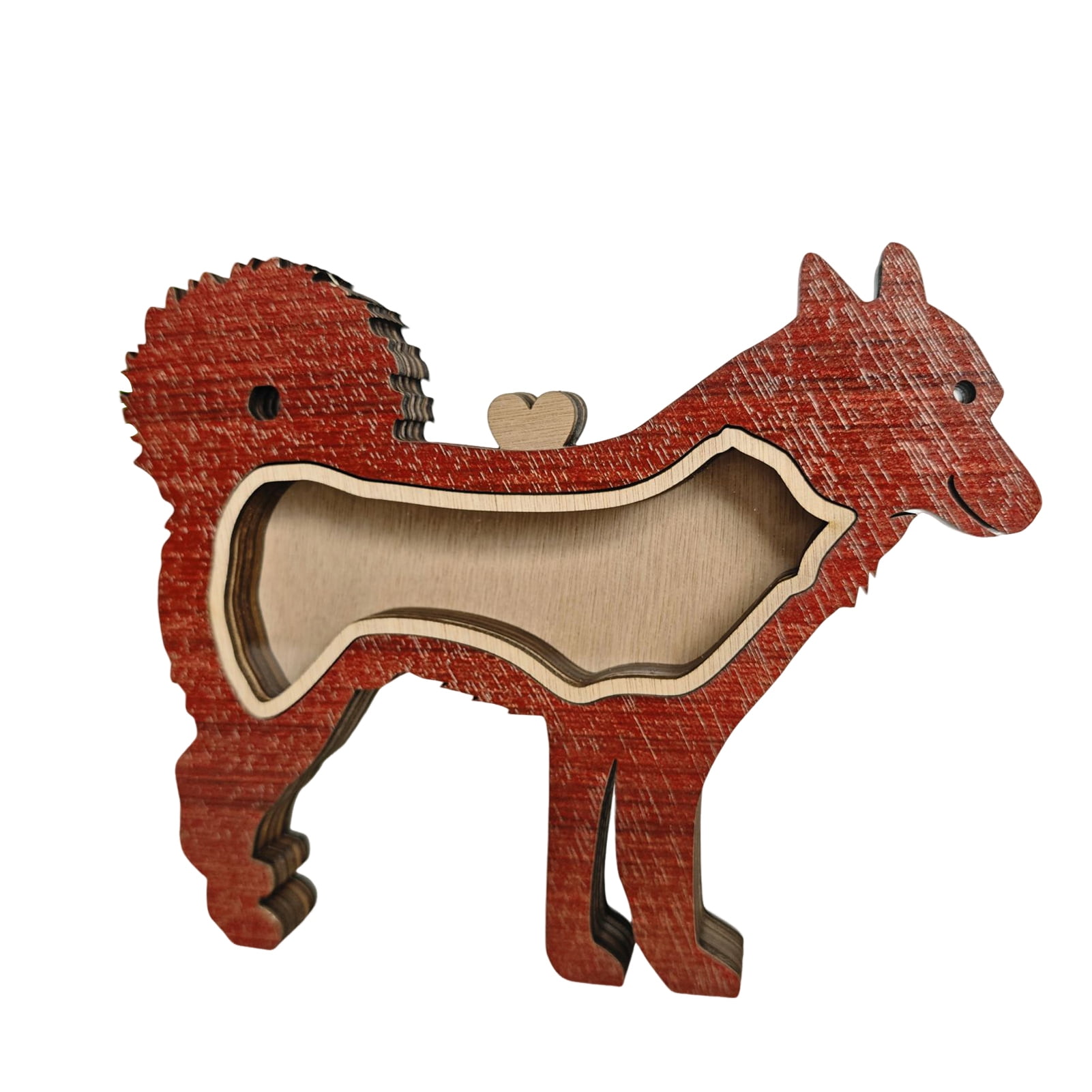 BigTiny Wooden Dog Hair Storage Box Pet Hair Keepsake Box Pet Hair ...