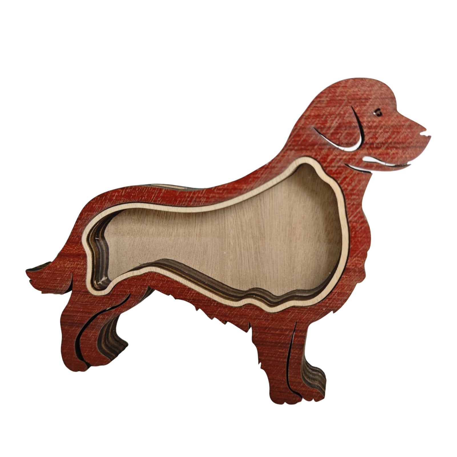 BigTiny Wooden Dog Hair Storage Box Pet Hair Keepsake Box Pet Hair ...