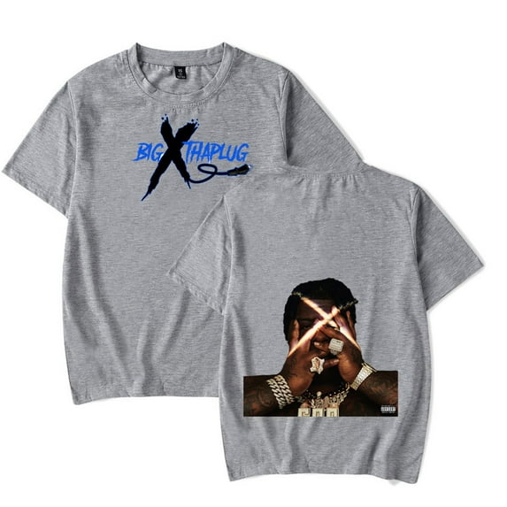 BigXthaPlug Merch T-Shirt Unisex Fashion O-neck Rapper Casual Short ...