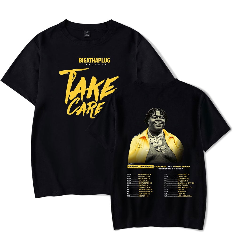 BigXthaPlug Take Care Tour T-shirts Merch Women Men Clothes Trend ...