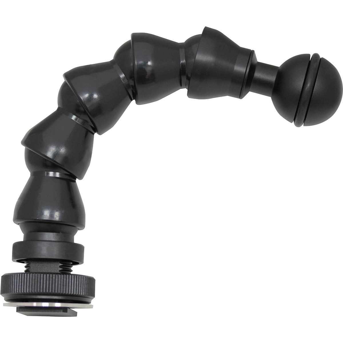 Bigblue 6" (15.25cm) Flex Arm Hot Shoe Ball Adapter - Walmart.com