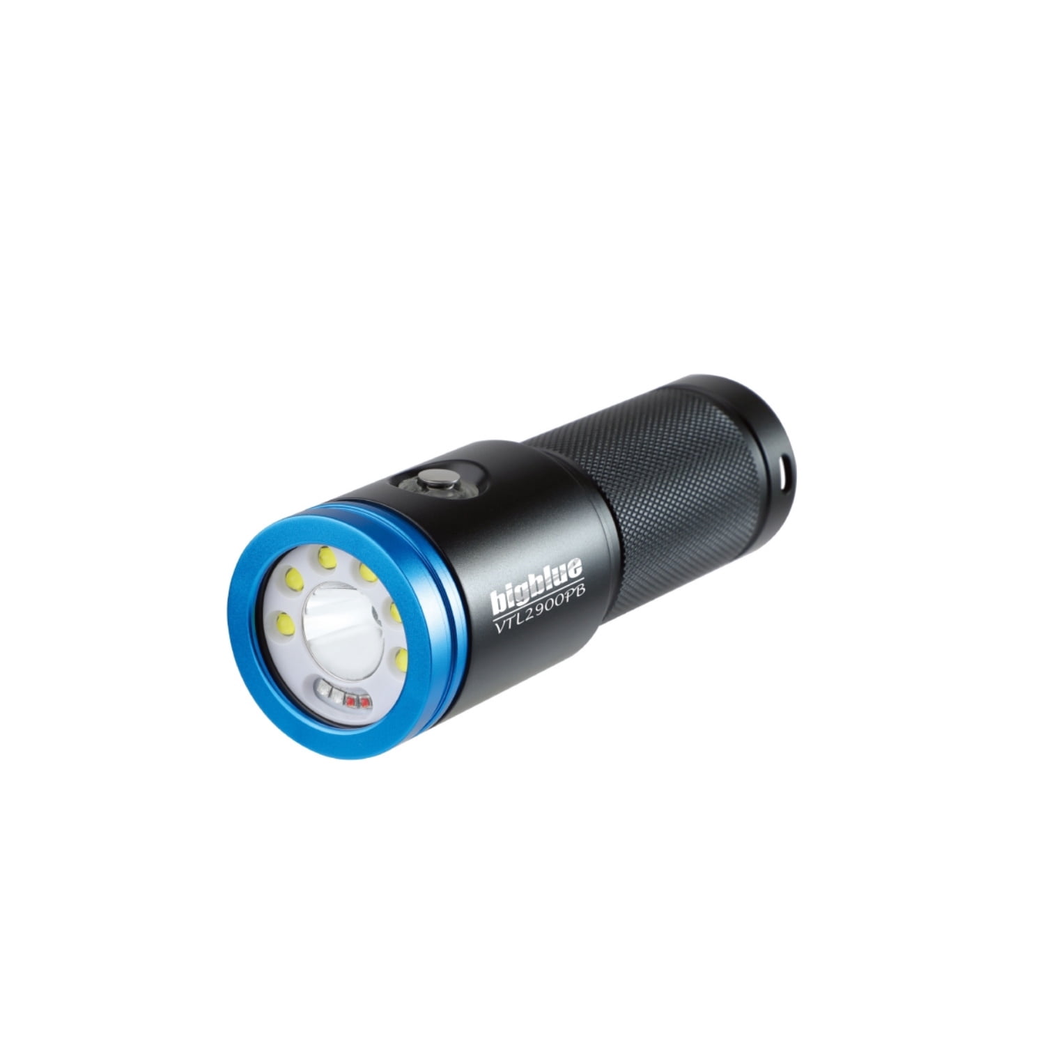Bigblue VTL 2900 Lumen Wide Beam w/ Blue Light Mode + 1000 Lumen Spot ...