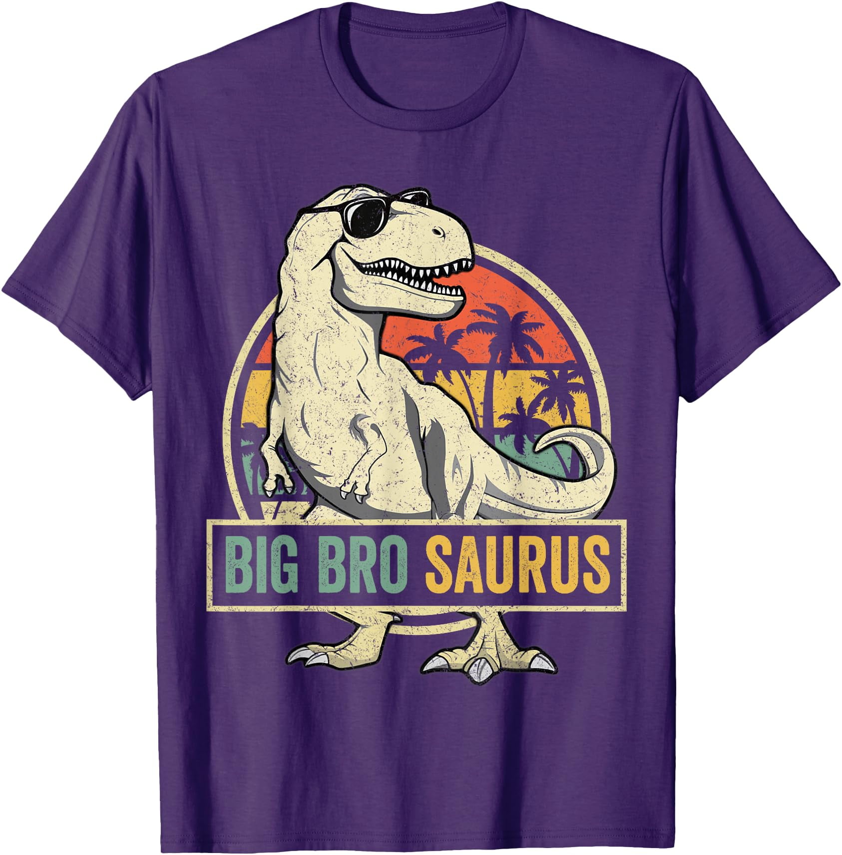 Bigbrosaurus T Rex Dinosaur Big Bro Saurus Brother Family Unisex T ...