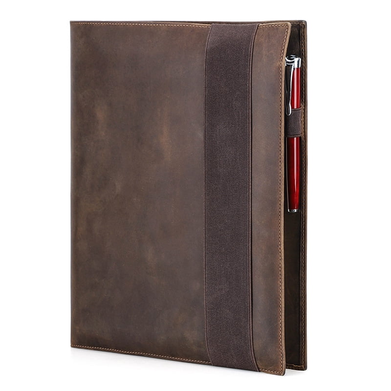 Bigcan Leather Multifunctional A4 Notebook Case for iPad Pro 13” – RFID ...