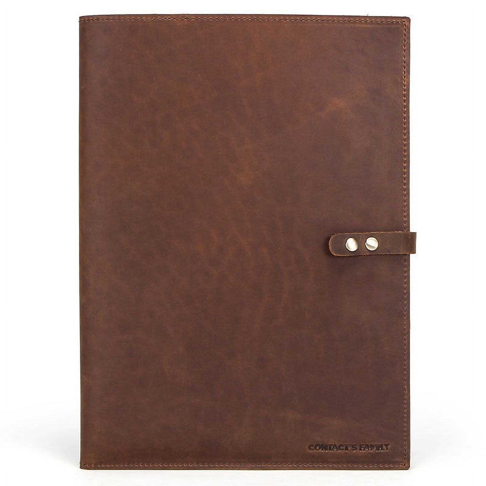 Bigcan Leather Portfolio Case for iPad Pro 12.9 – Vintage Crazy Horse ...