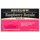 Bigelow Raspberry Royale, Hand-Picked Black Tea Bags, 20 Count, Gluten ...