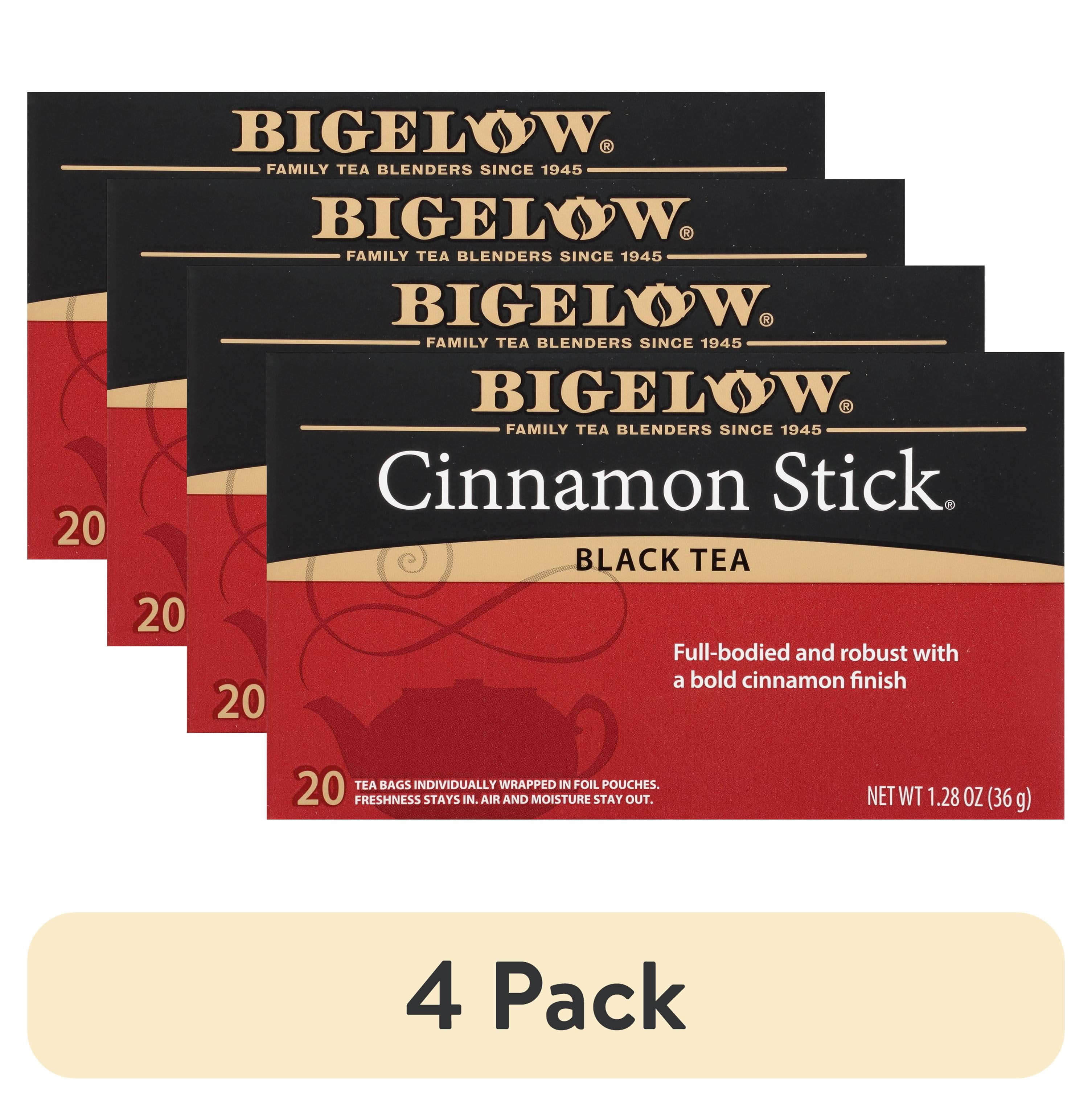 (4 pack) Bigelow Tea Cinnamon Stick Black Tea 20 Bag(S) - Walmart.com