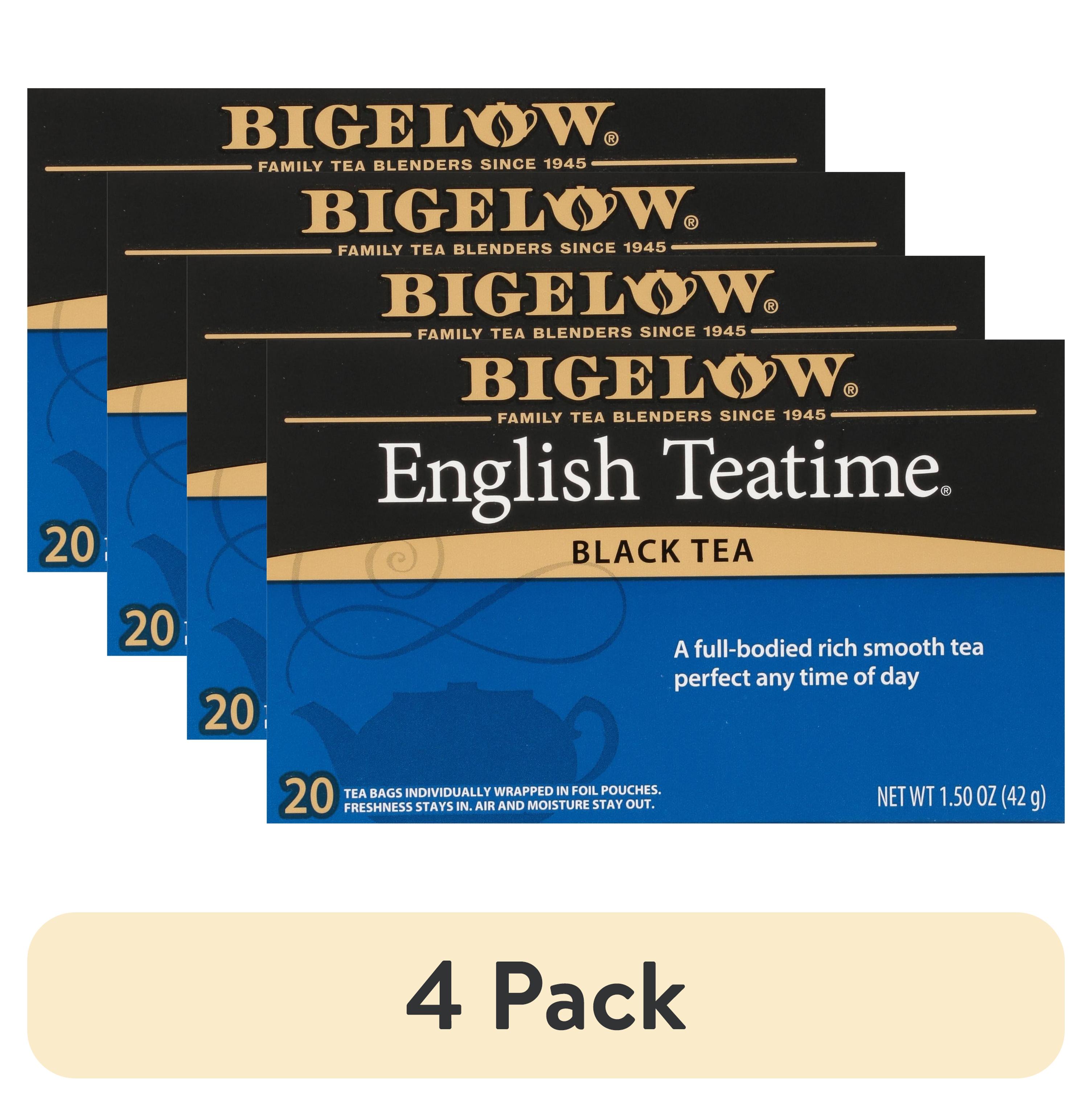 (4 pack) Bigelow Tea English Teatime Black Tea 20 Bag(S) - Walmart.com