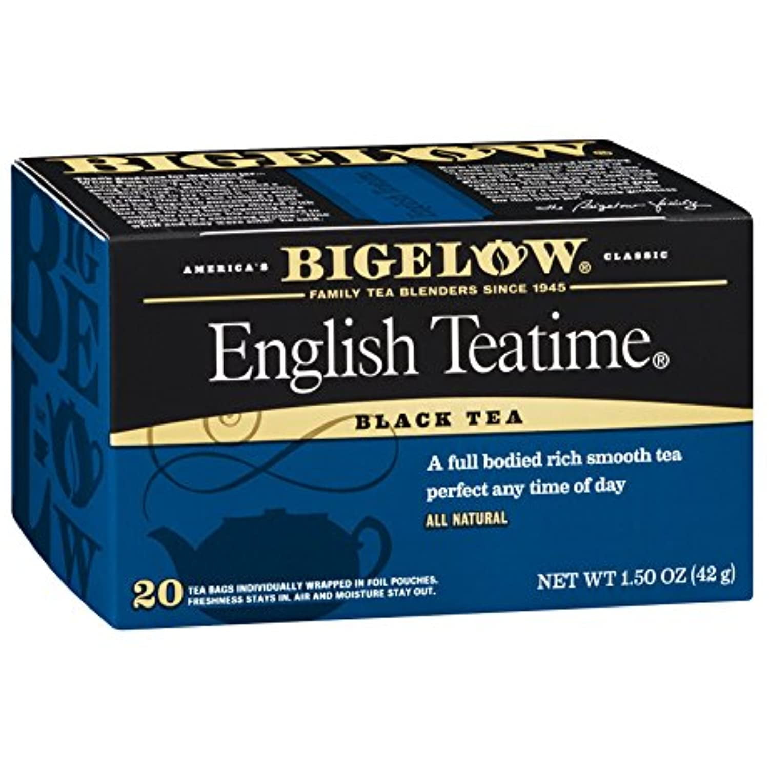 Bigelow English Teatime Tea, 20-Count Boxes (Pack Of 12) - Walmart.com