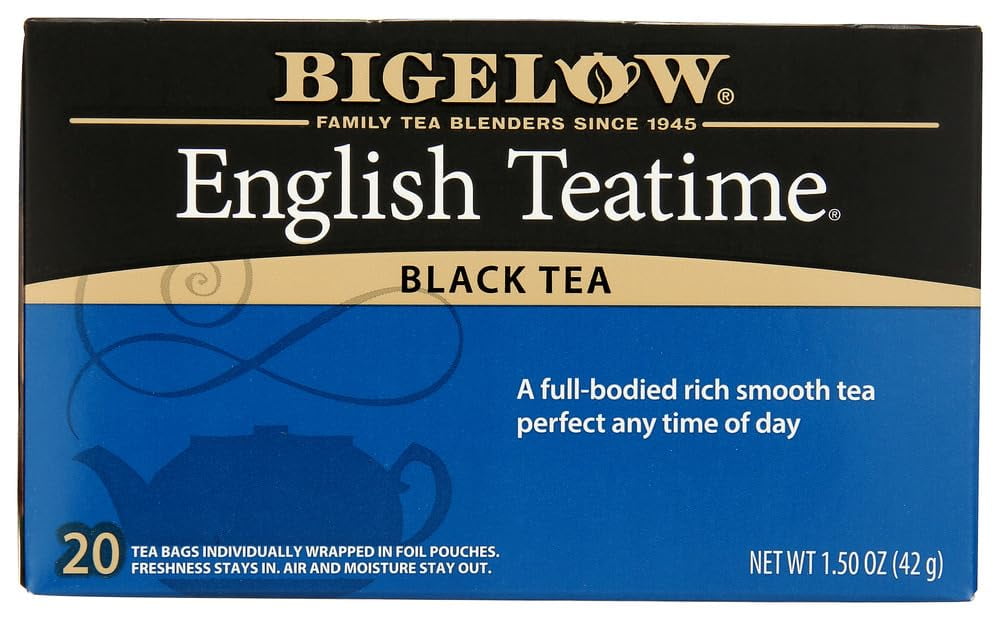 Bigelow English Teatime Tea, 20-Count Boxes (Pack of 12) - Walmart.com