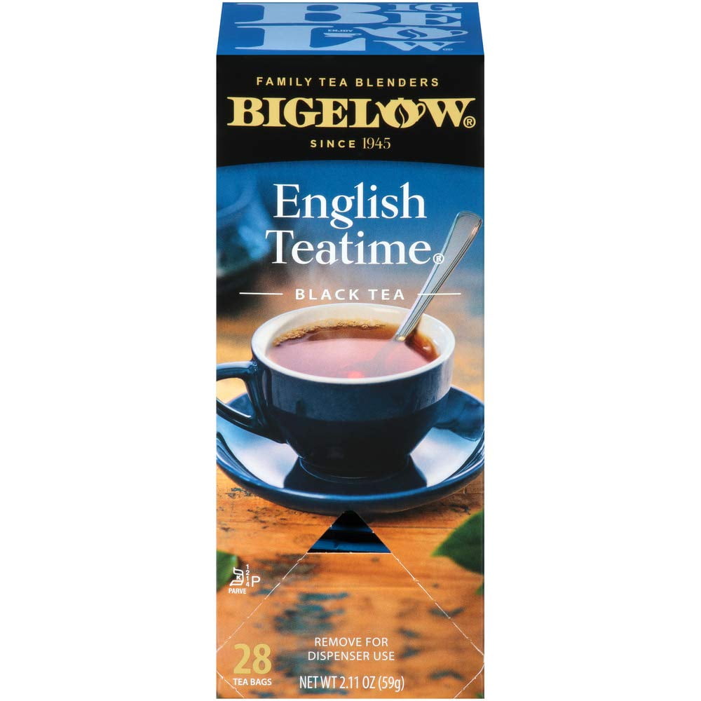 Bigelow English Teatime Tea 28-Count Box (Pack Of 1) Full Caffeine ...