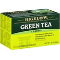 Bigelow Green Tea Bags, 20 Count Box (Pack of 6) Caffeinated Green Tea ...