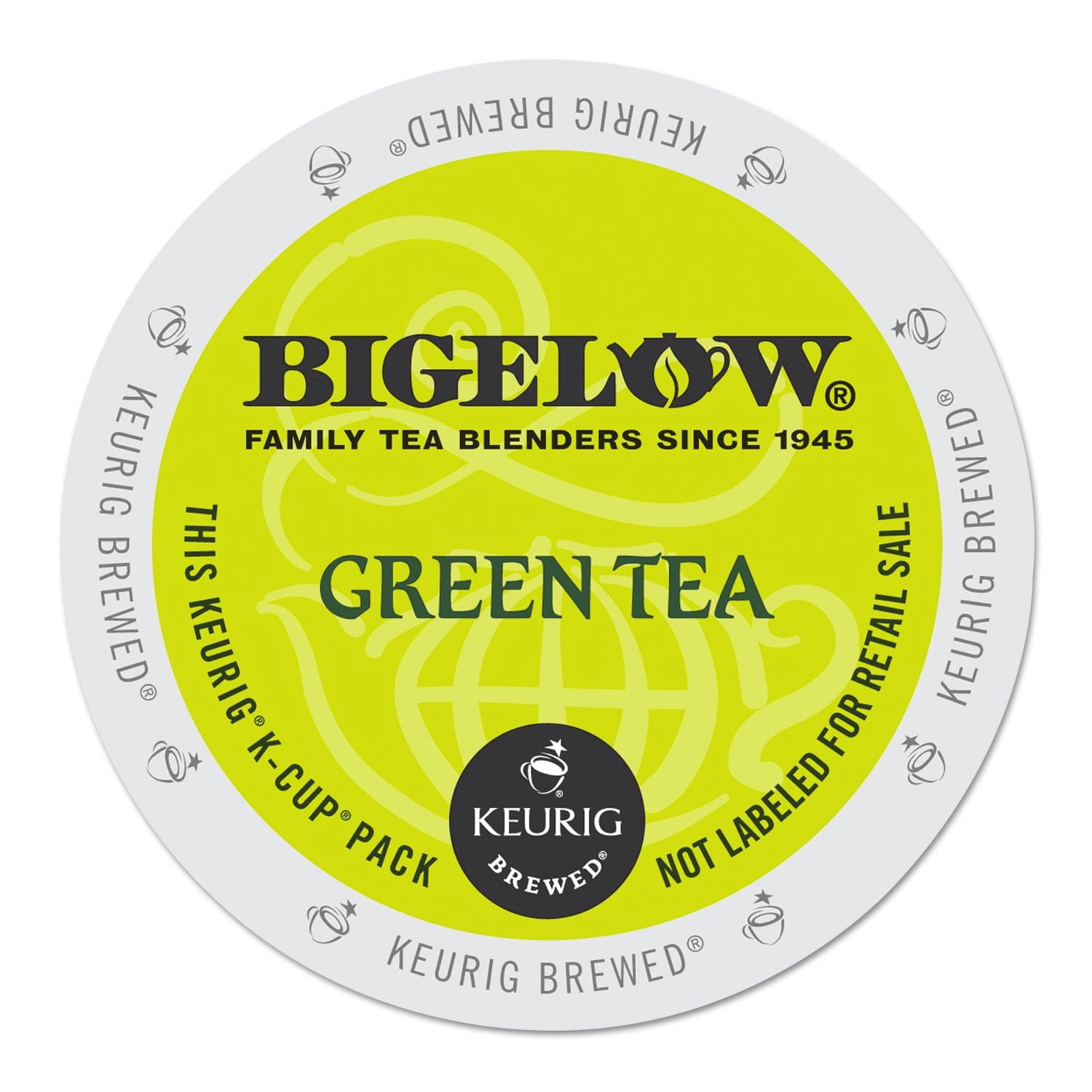 Bigelow Natural Green Tea, Keurig K-Cup Pods, Pack of 96 (24 per box, 4 ...