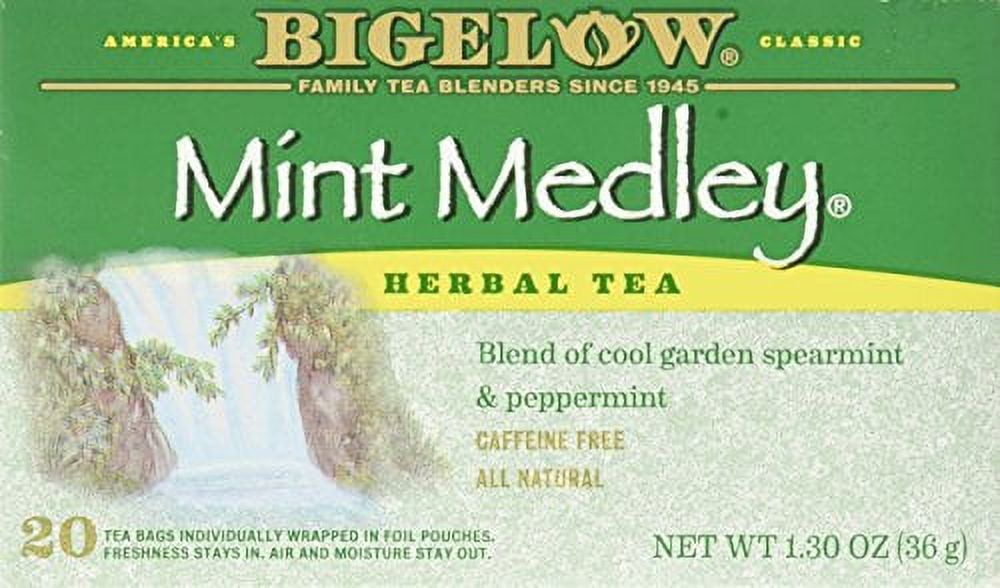 Bigelow Mint Medley Tea Bags - 20 Ct - Walmart.com