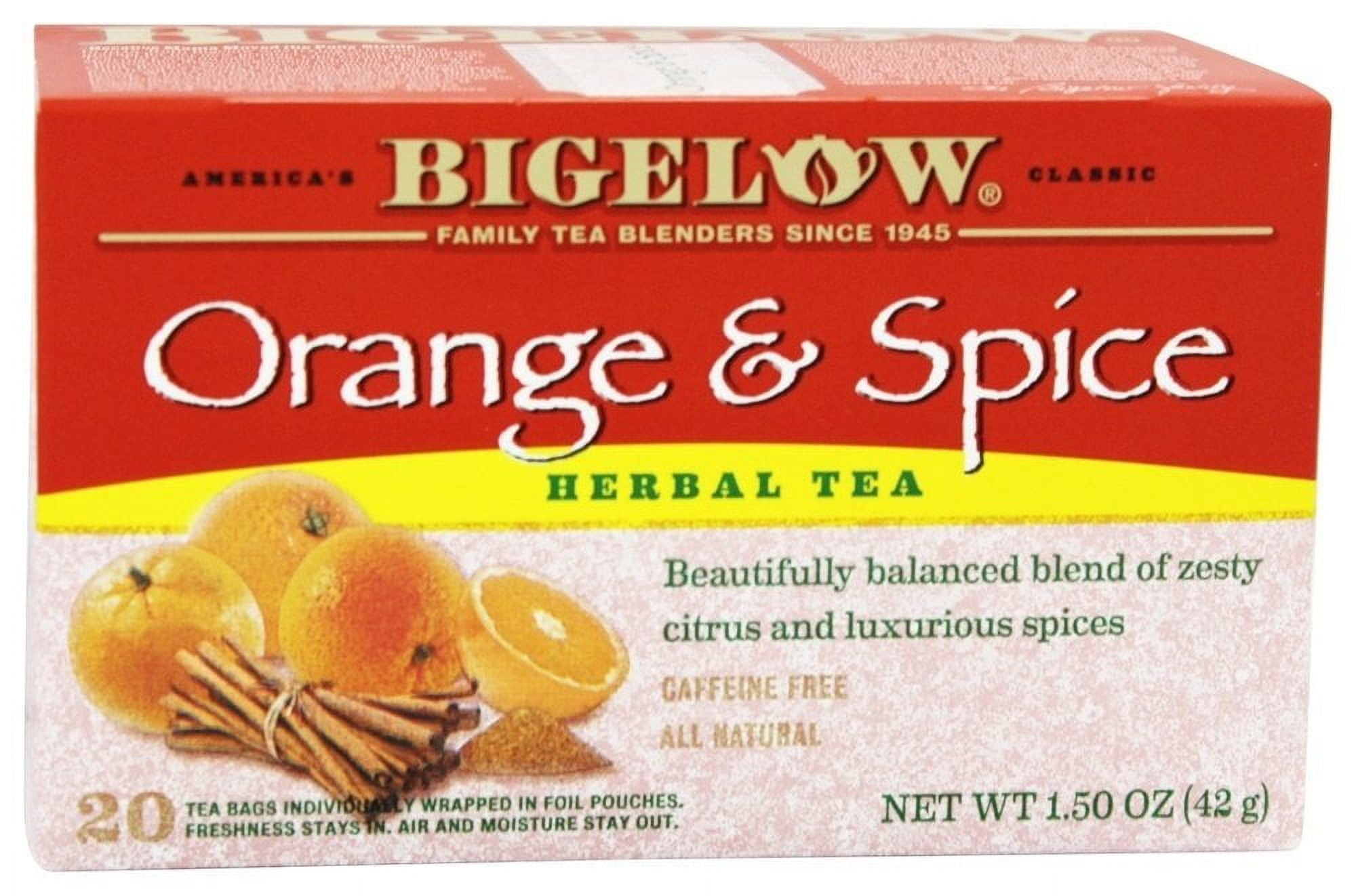 Bigelow Orange & Spice Tea Bags - 20 Ct - 3 Pack - Walmart.com