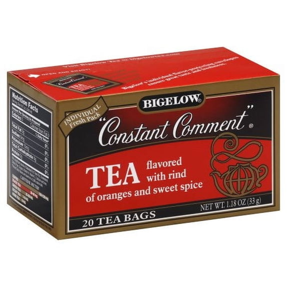 Bigelow Tea, Special Blend Constant Comment Tea, 1.18 OZ, Pack of 2 ...