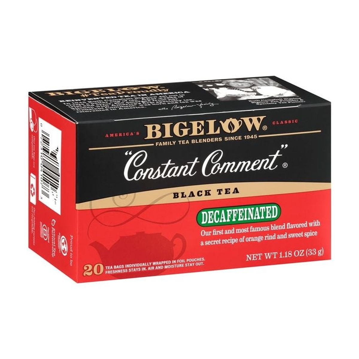 Bigelow Tea Constant Comment Black Tea - Decaffeinated - Walmart.com